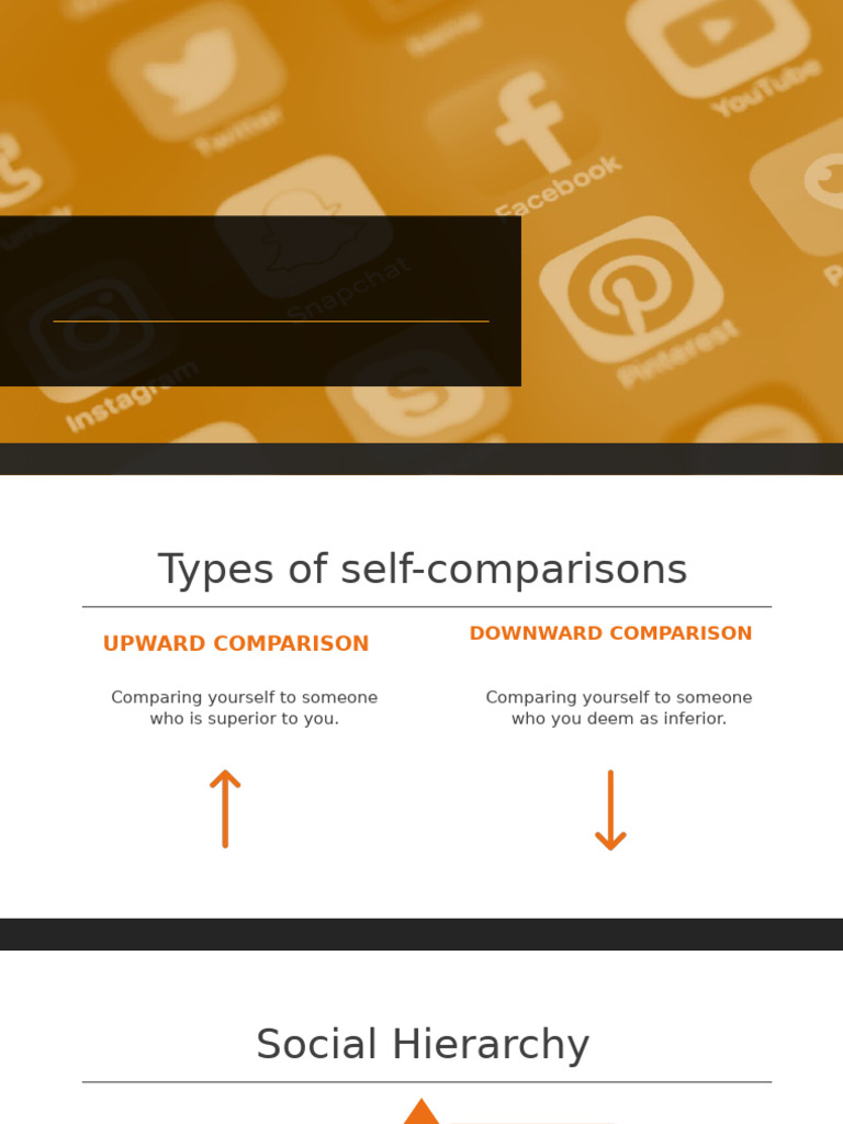 Social Media's Impact on Self-Comparison | PDF