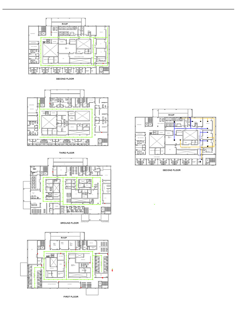 Fire Safety Layout + Ac Layout | PDF