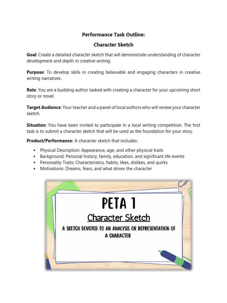 CW Performance Task Revised SY24 25 | PDF
