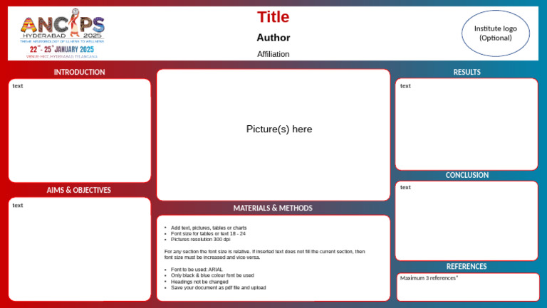 E Poster Template | PDF