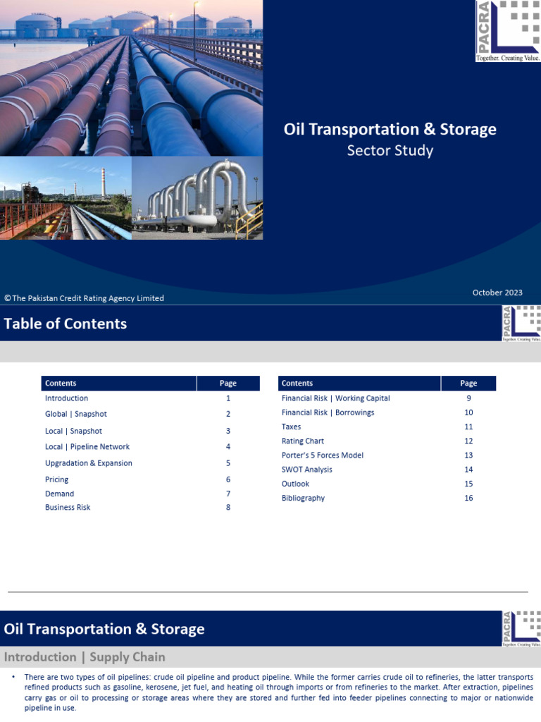PACRA Research - Oil Transportation & Storage - Oct'23 (1) - 1696858362 ...