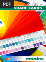 Madeira Thread Chart | PDF | Embroidery | Rayon