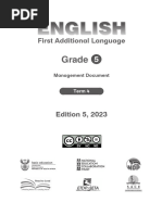 ENGLISH Grade 5 FAL Term 4 Controlled Test November 2024-1 | PDF | Verb