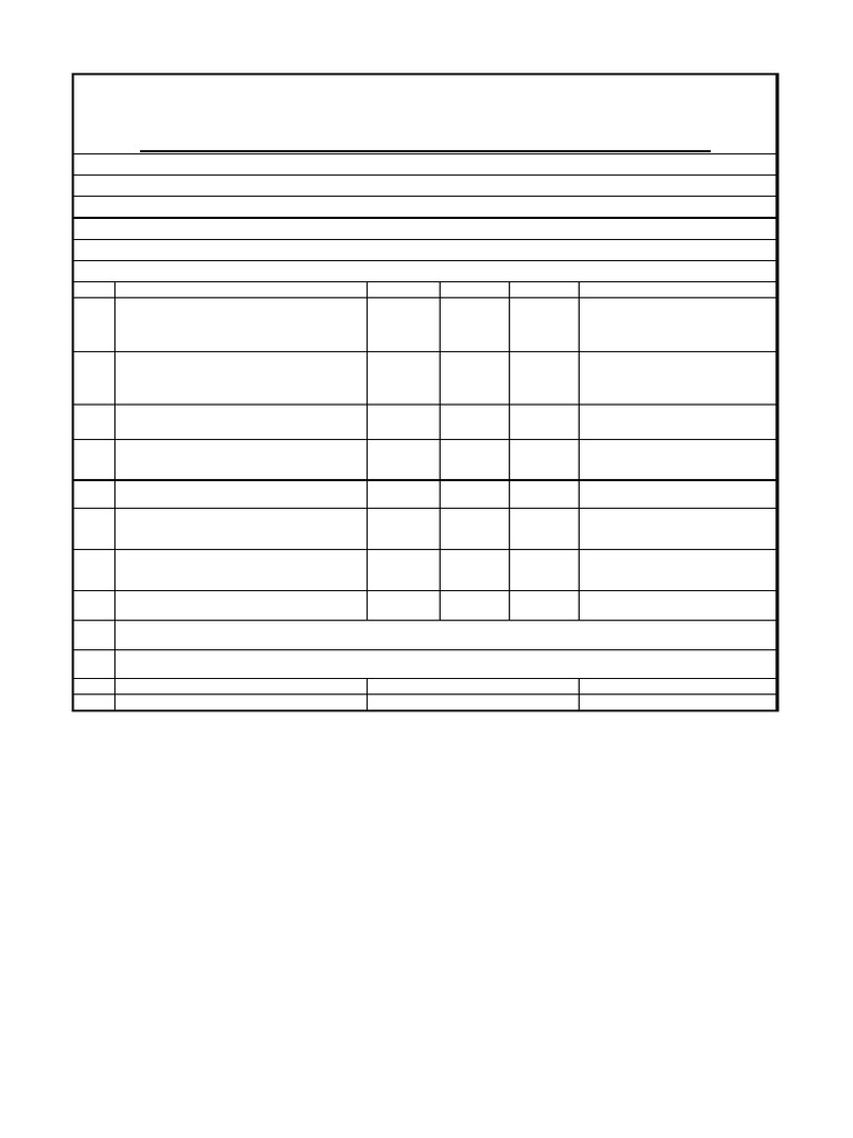 Checklist PCC Below Footing | PDF
