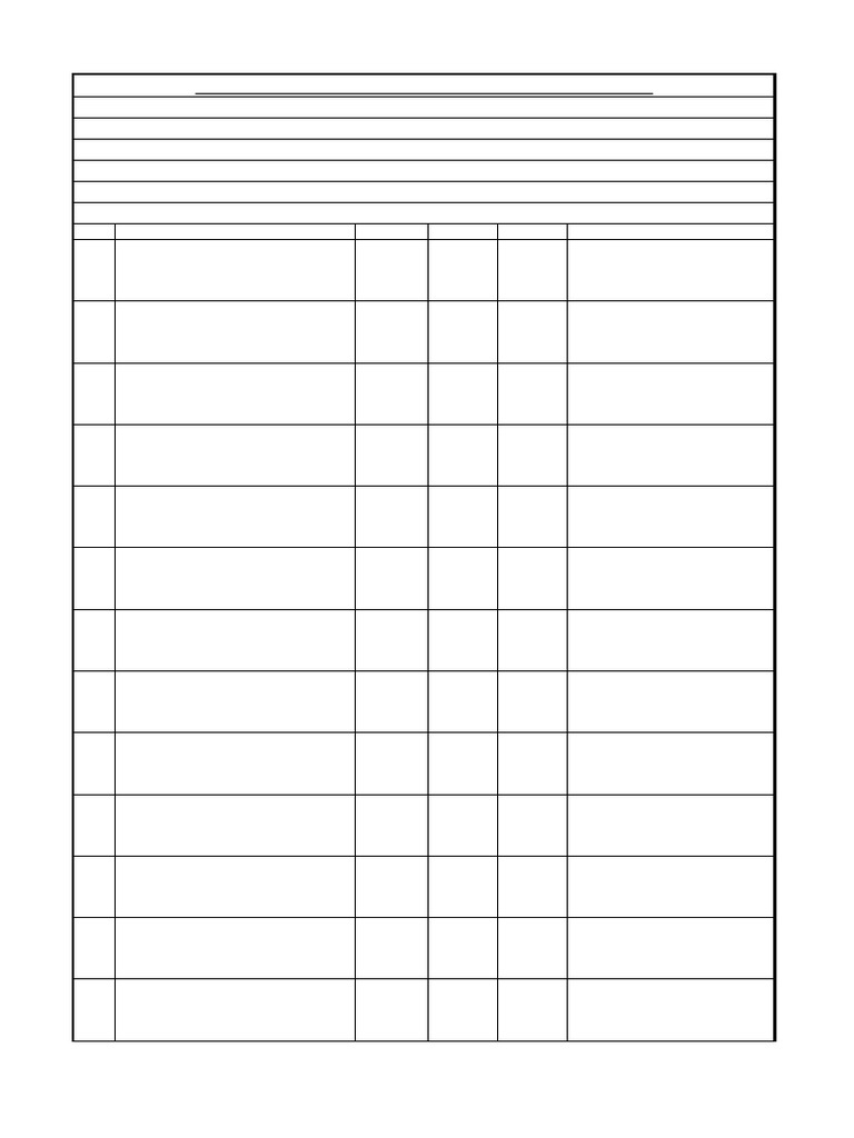 checklist steel | PDF