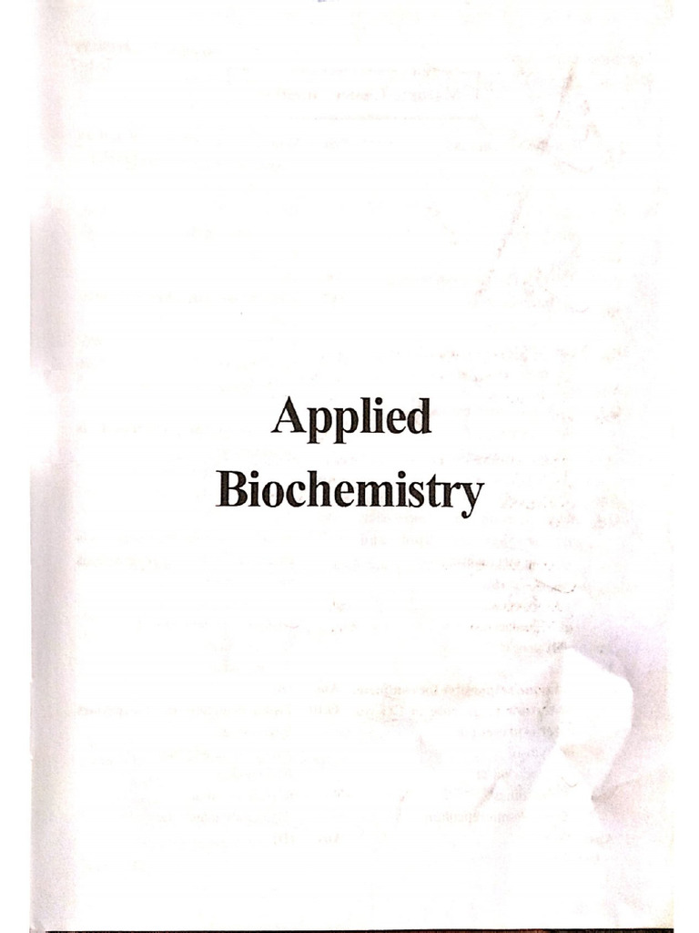 Biochemistry Solved Papers | PDF