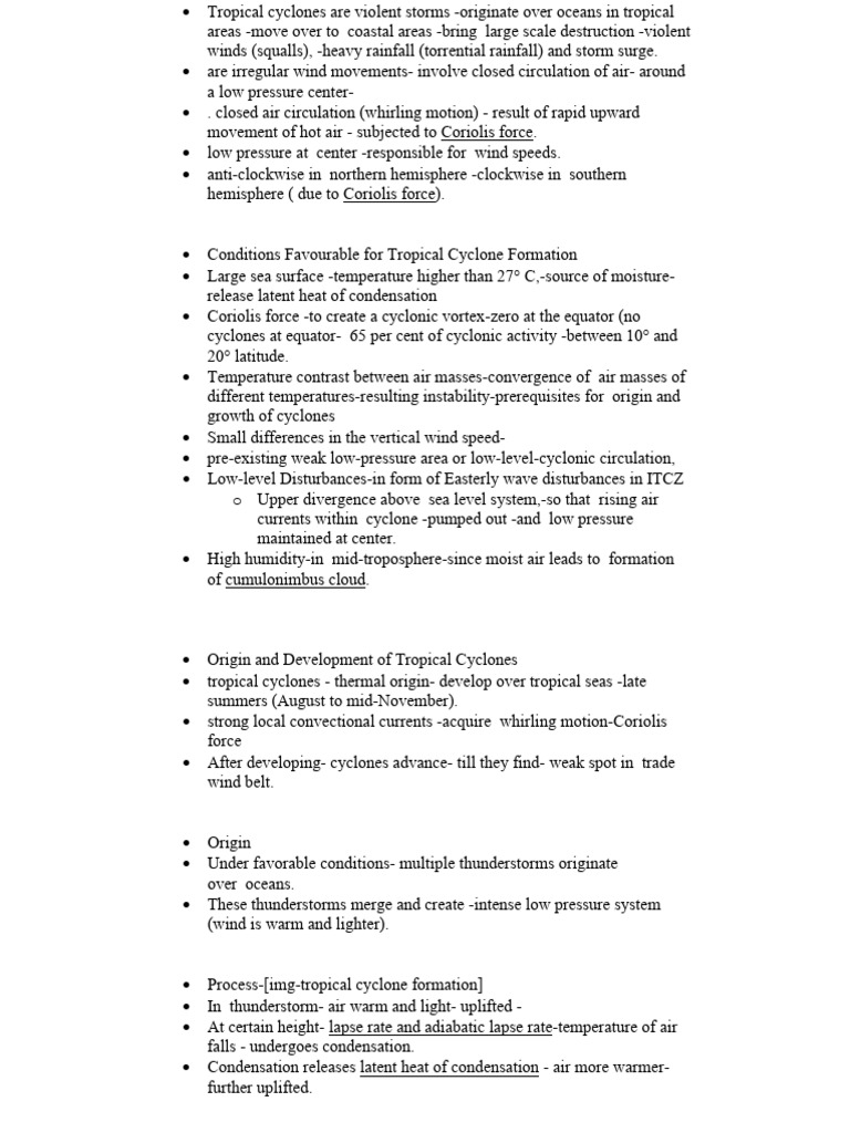 Tropical cyclones | PDF | Tropical Cyclones | Cyclone