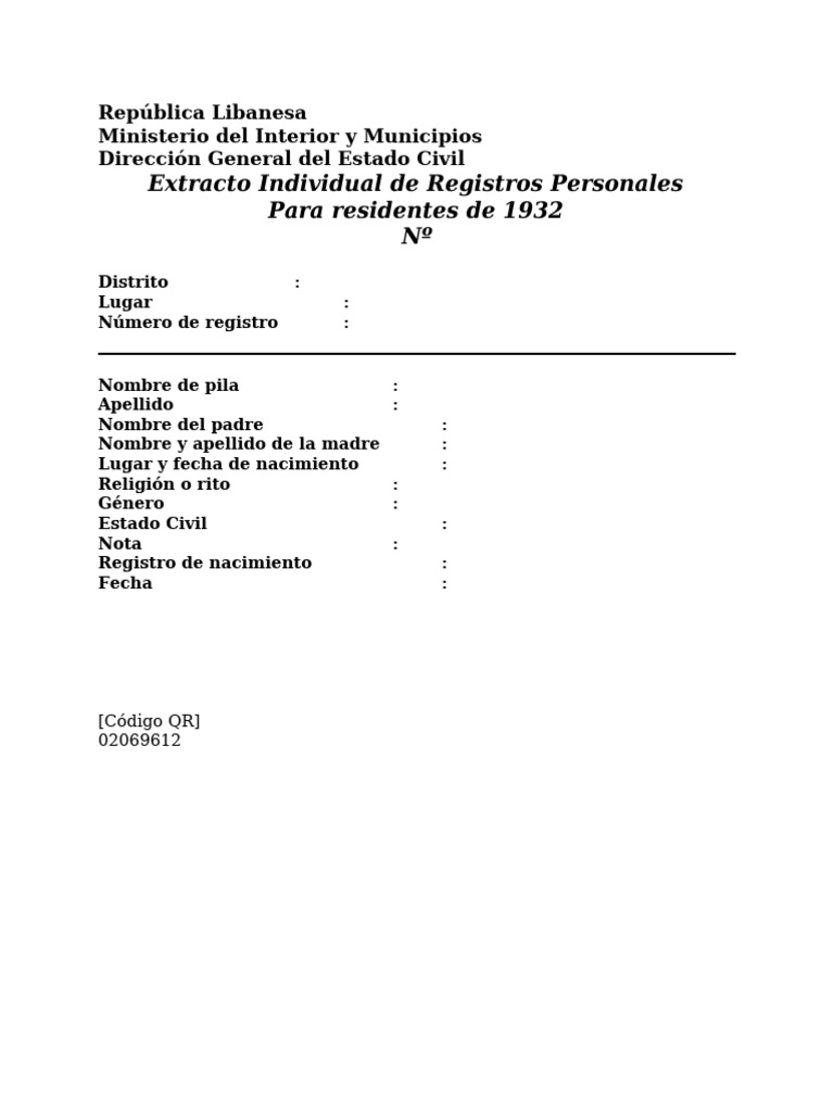 Individual Extract | PDF