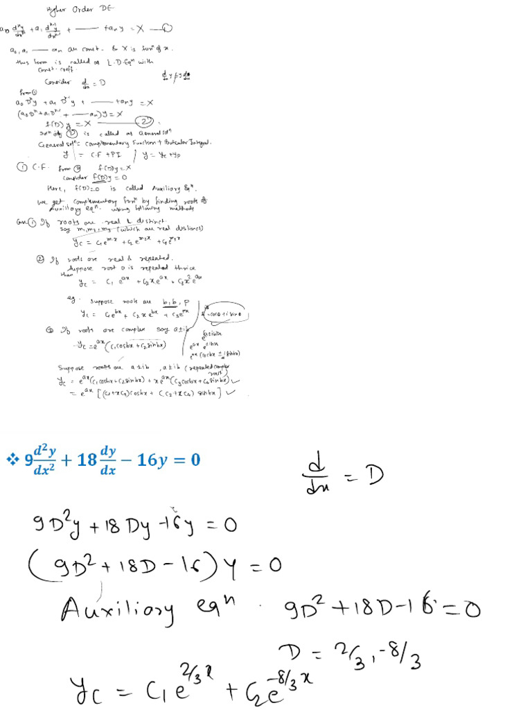 Differential Equation 5 CF | PDF