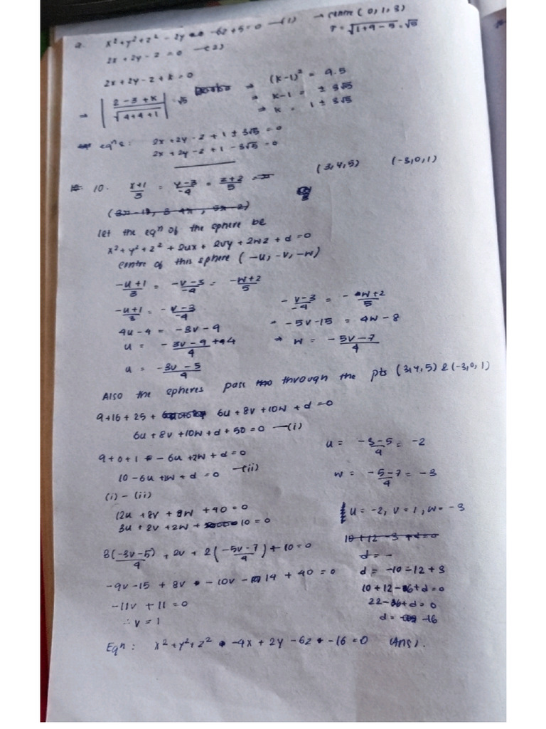 Spheres Examples 3 | PDF