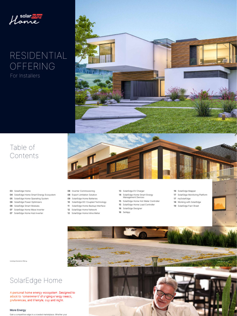 Se Home Residential Catalogue Eu | PDF | Solar Panel | Photovoltaics