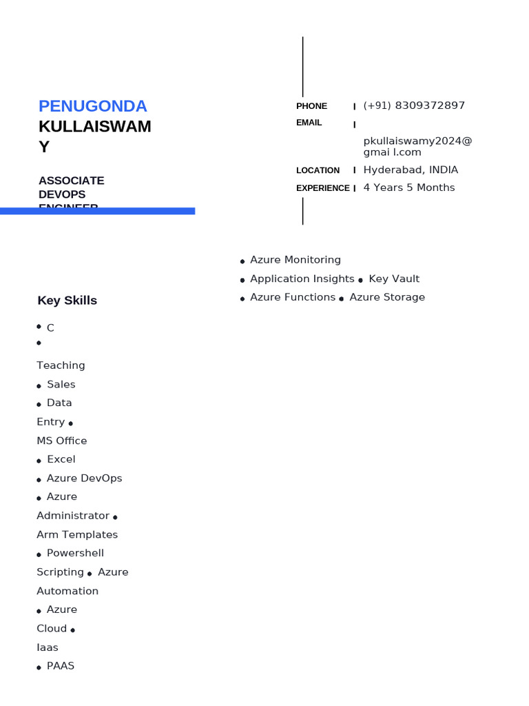 Kullai Azuredevops 1 | PDF | Computer Engineering | Systems Architecture