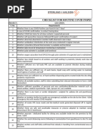 Daily Public Area Cleaning Checklist | PDF | Disinfectant