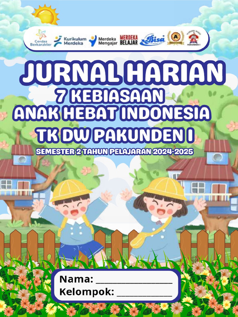 Jurnal Harian 7 Kebiasaan Anak Hebat Indonesia_compressed (1)_11zon | PDF