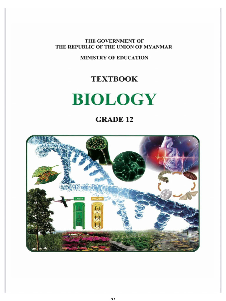 G 12 Biology Text | PDF