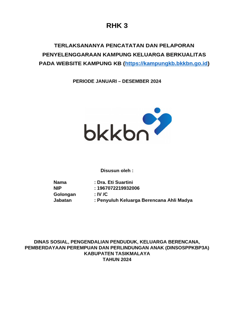 Pencatatan & Pelaporan RDK - 1 Laporan | PDF