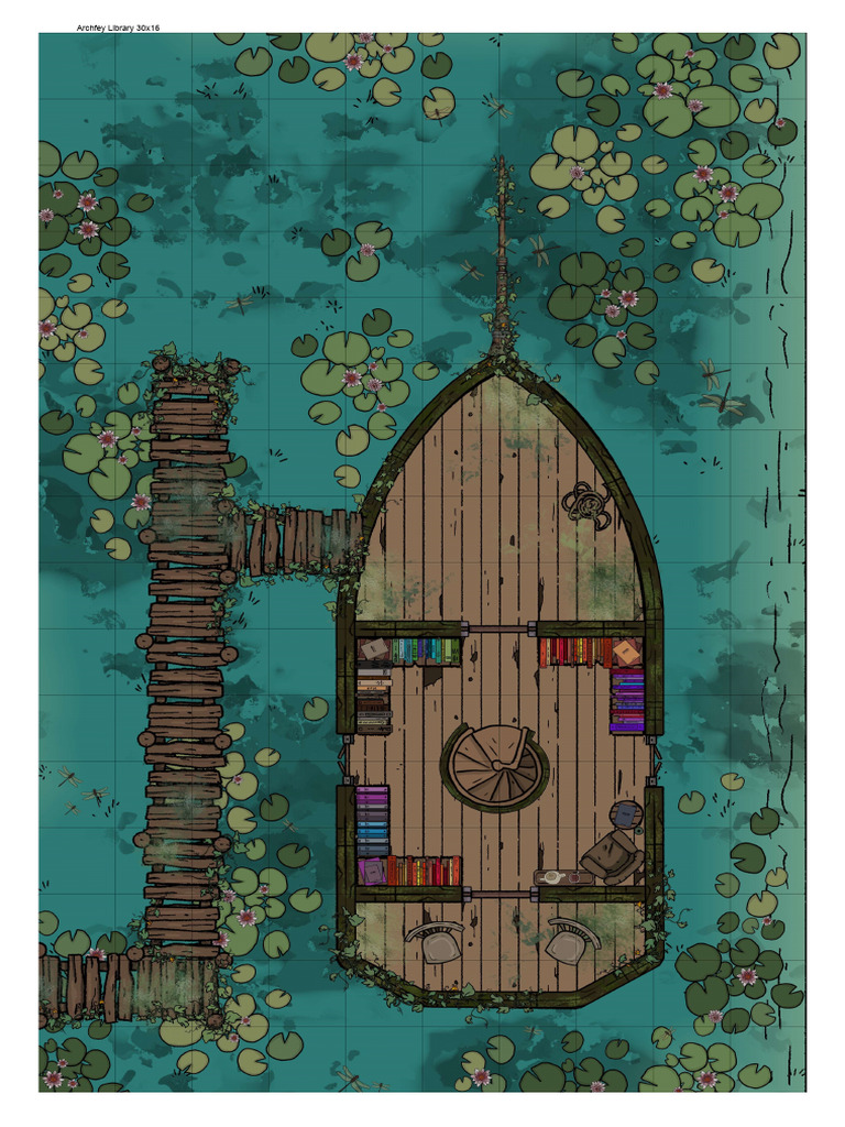 Archfey Library 30x16 - 11x17 Tabloid | PDF