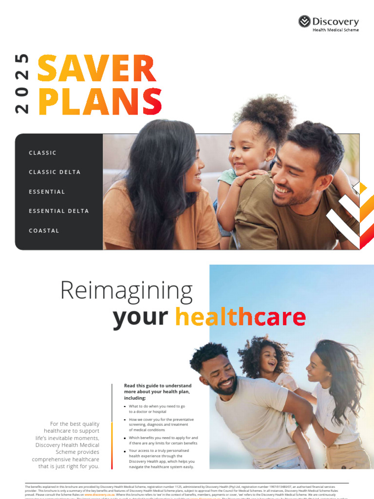 Discovery Health Medical Scheme Saver Plan Guide | PDF | Health Care | Medicine