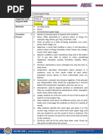 Parts of Speech Lesson Plan for Grade 5 | PDF | Part Of Speech | Adverb