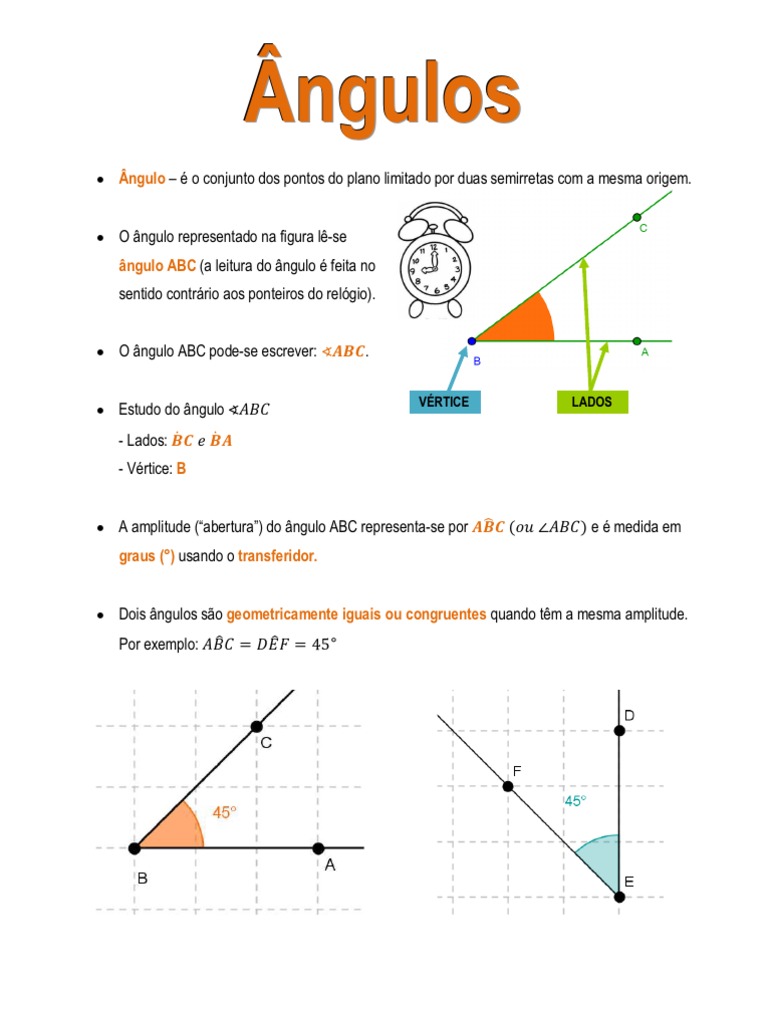 Ângulos