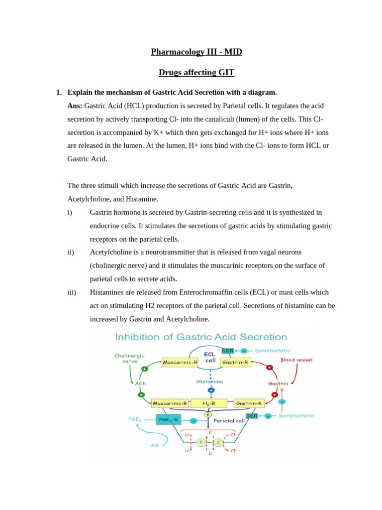 Pharmacology III - Notes - HHM | PDF | Cholesterol | Insulin