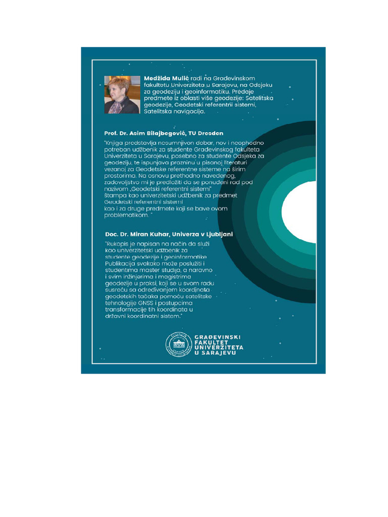 01 - Medzida - Mulic. Geodetski Referentni Sistemi | PDF