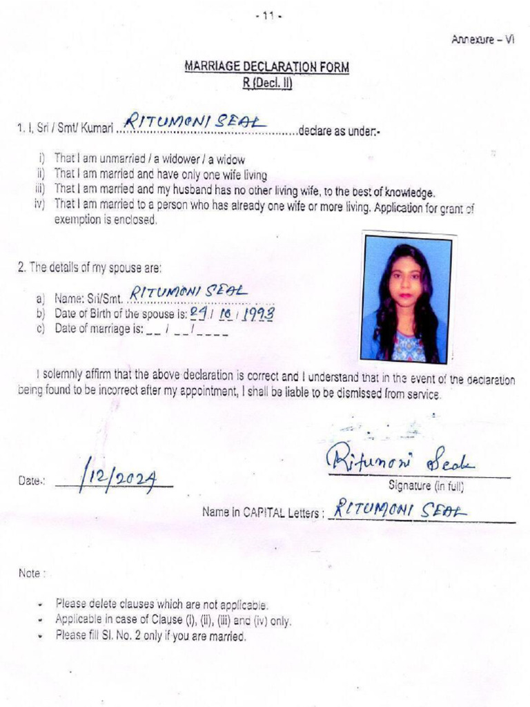 Oath Decl | PDF