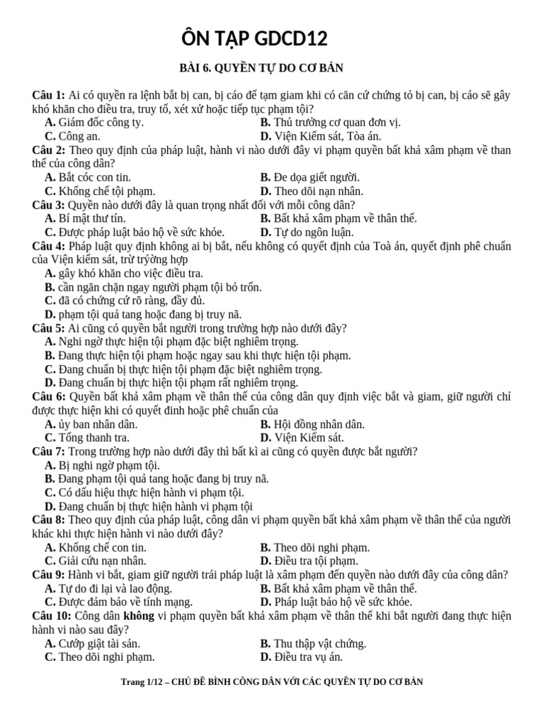 ON TAP GIUA KY 2- K12 (1) | PDF