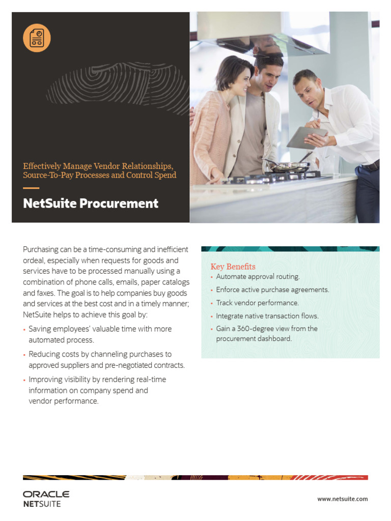 NetSuite Procurement | PDF | Accounts Payable | Procurement