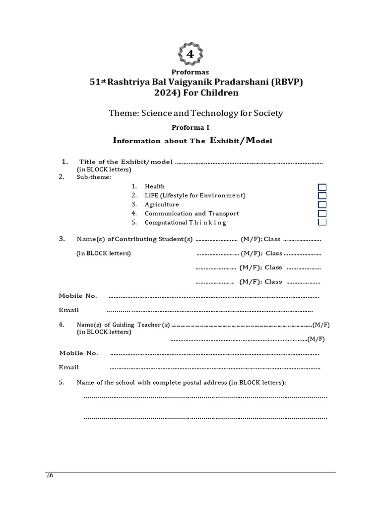 NCERT Guidelines - 2023-24 For RSBVP | PDF | Exhaust Gas | Sodium Hydroxide