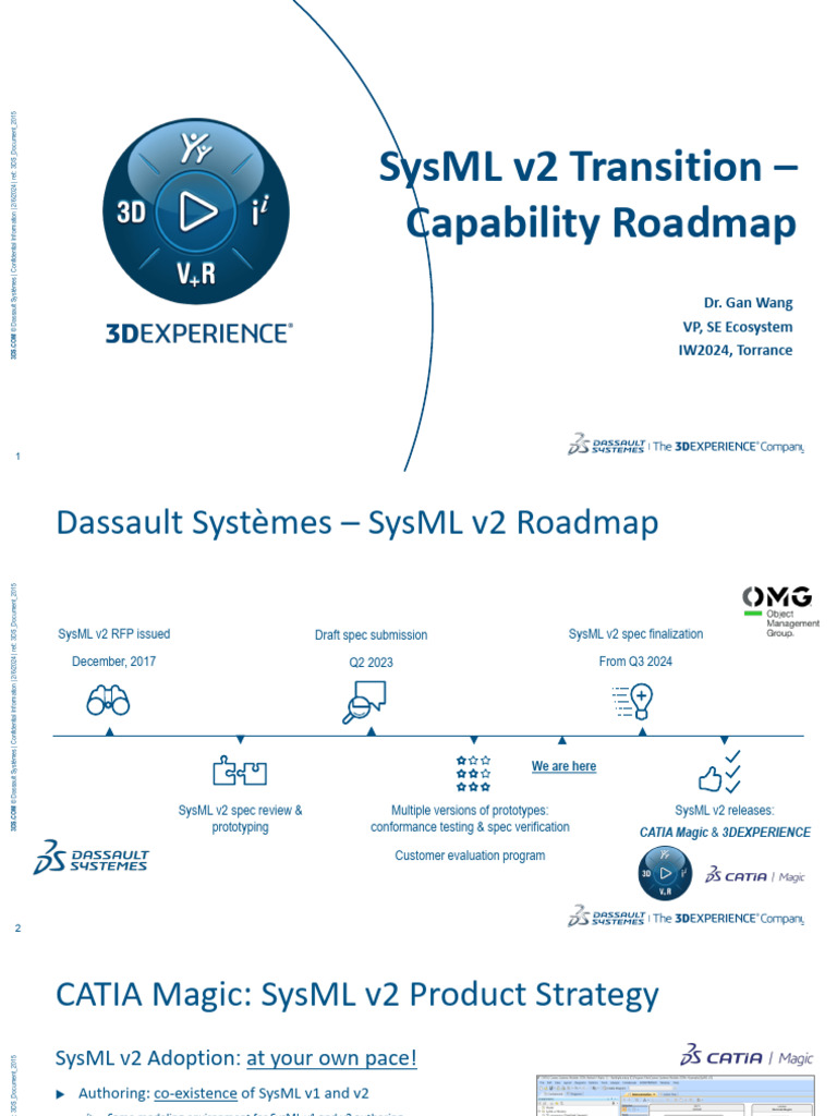 SysML v2 Transition Roadmap | PDF | Information Technology | Software Engineering