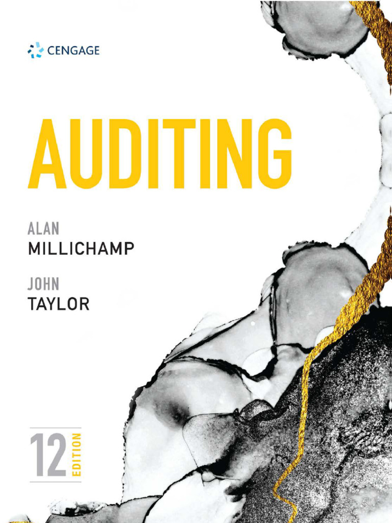 AUDITING - Alan Millichamp, John Taylor | PDF | Audit | Internal Control