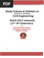 Study Scheme & Syllabus of B. Tech 7th Sem Mechanical Engineering Batch ...