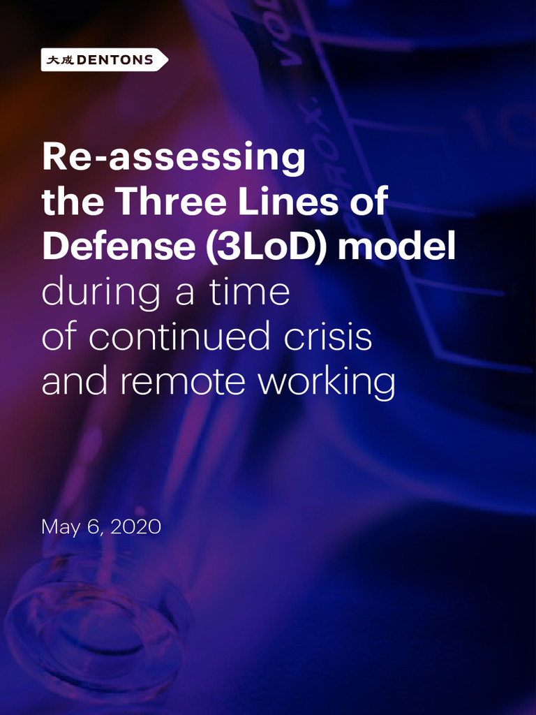 Rethinking the 3LoD Model Post-COVID | PDF | Financial Services ...