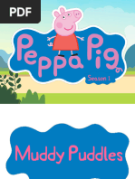 Peppa Pig Muddy Puddles Transcript | PDF
