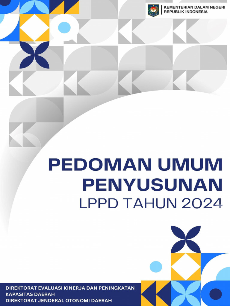 Pedoman LPPD 2024: Evaluasi Kinerja Daerah | PDF