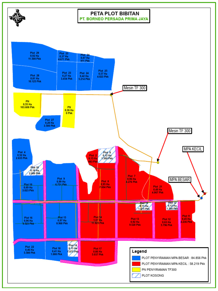PETA BIBITAN Tapak 3 | PDF