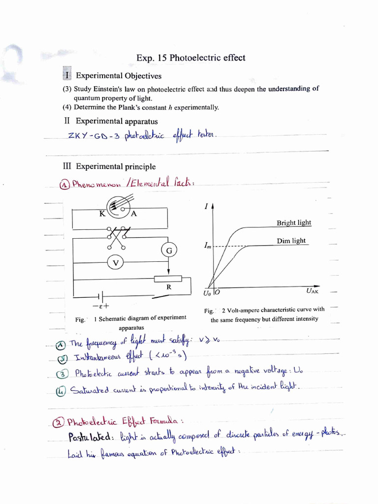 photoelectric effect | PDF