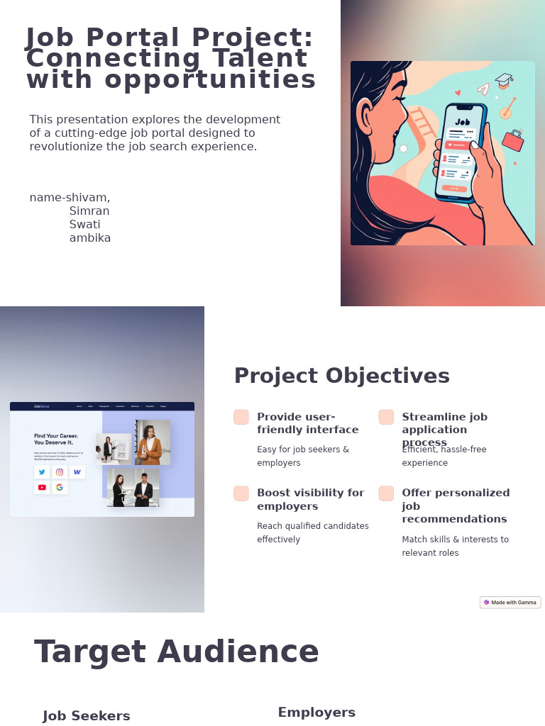 Job Portal Development Overview | PDF