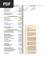 Texas Reality Check - Lifestyle Calculator - Total Expenses | PDF ...