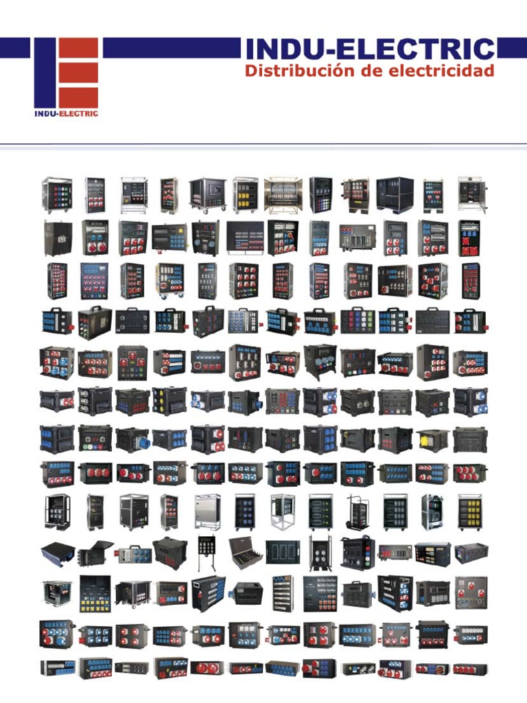 INDU-ELECTRIC Catalogo Español | PDF | Corriente eléctrica | Relé