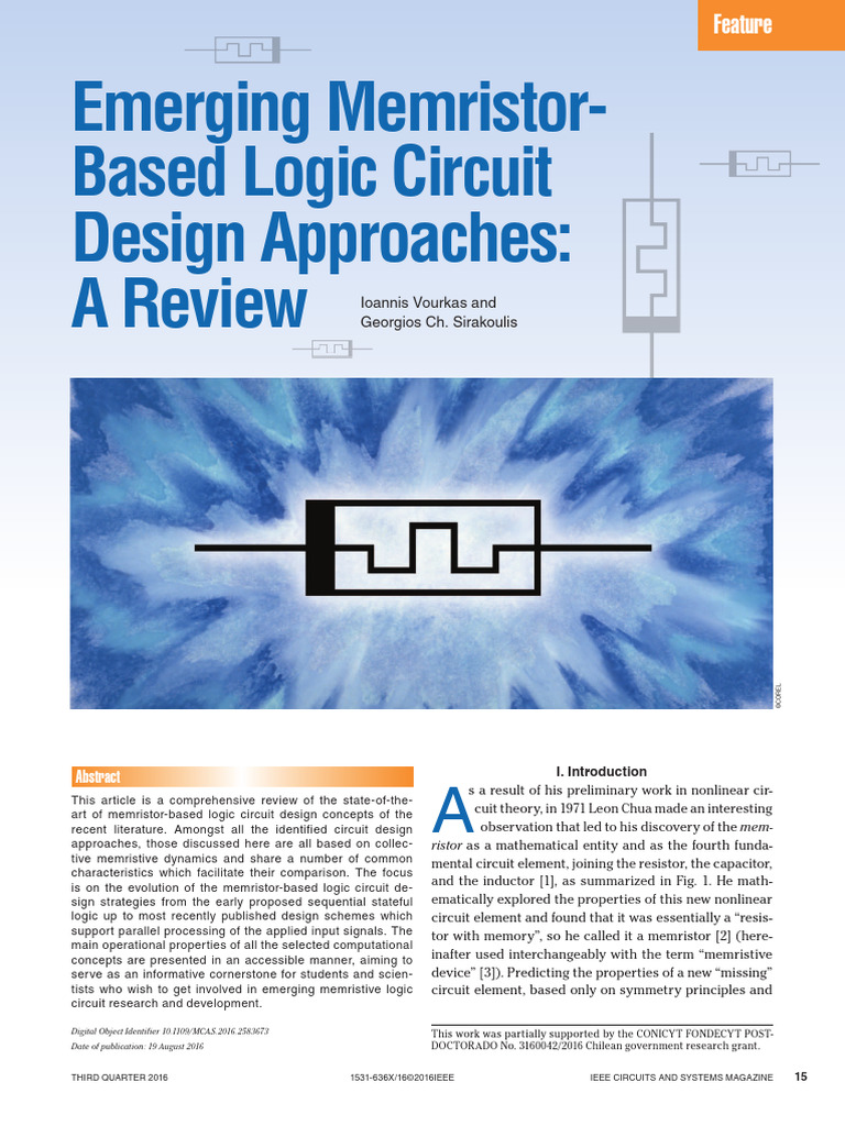 Emerging Memristor-Based Logic Circuit Design Approaches A Review | PDF | Electronic Circuits ...