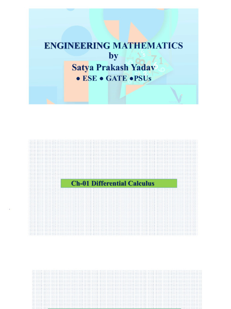 Maths lec-2 | PDF