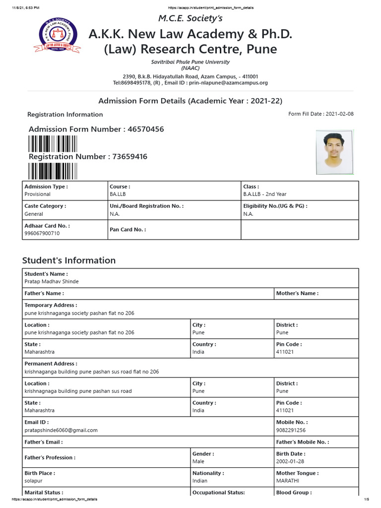 AKK NEW LAW | PDF | Affidavit | Justice