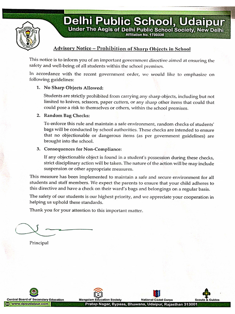 Advisory Notice | PDF