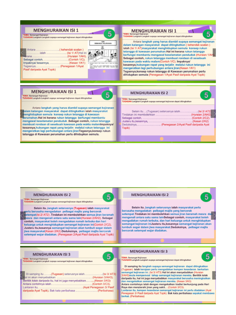 karangan pasang siap | PDF