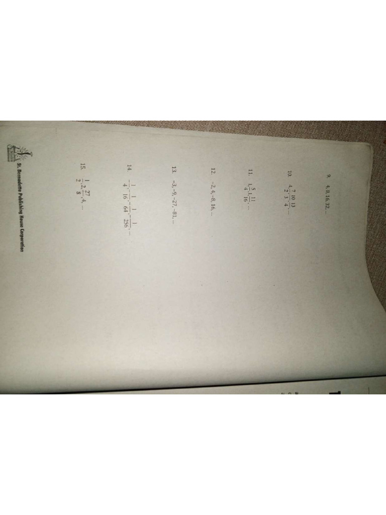 Pattern and Sequence (G10) | PDF