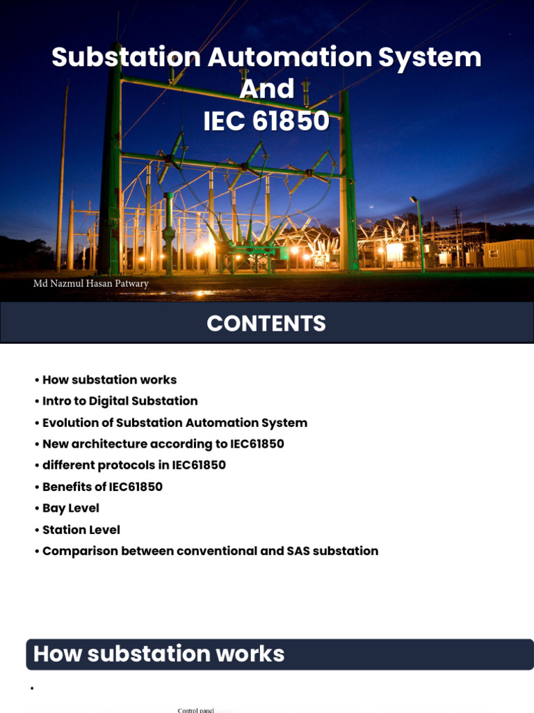 Substation Automation | PDF | Electrical Substation | Osi Model