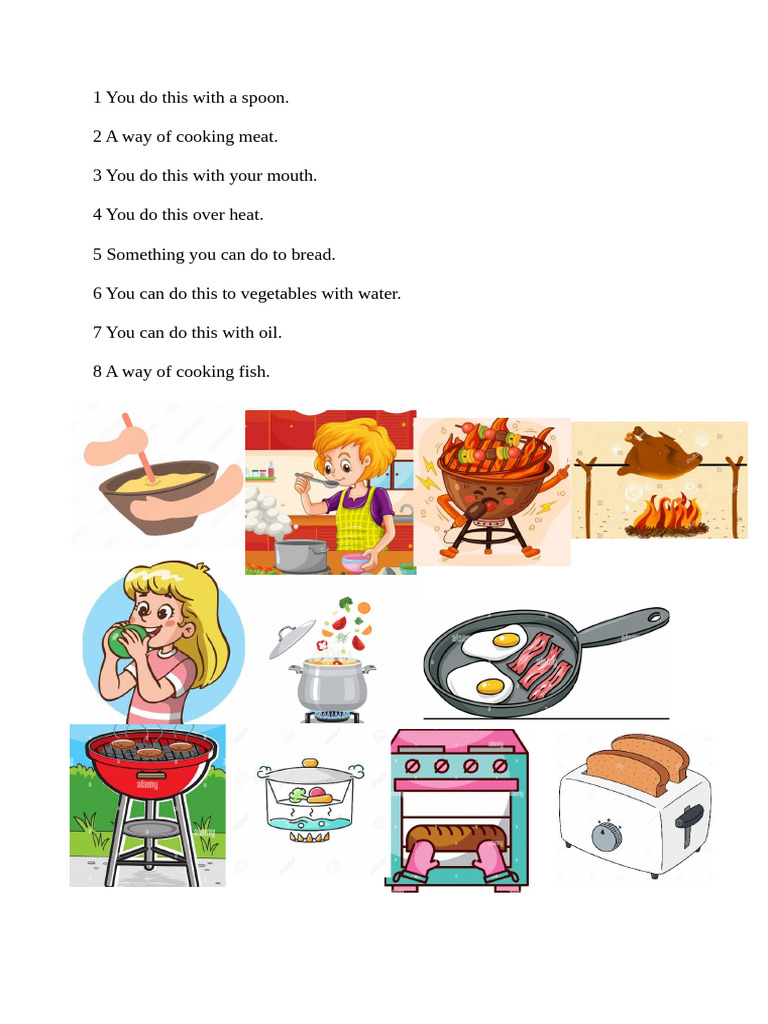 Activity About Cooking | PDF