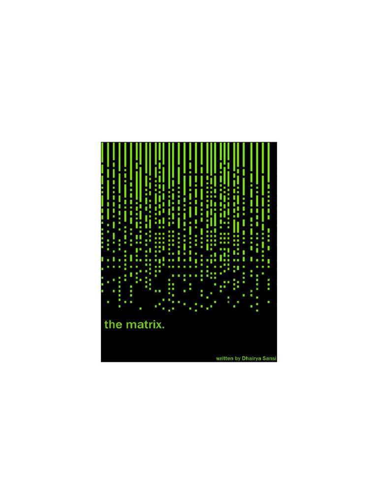 Matrixx Cover | PDF